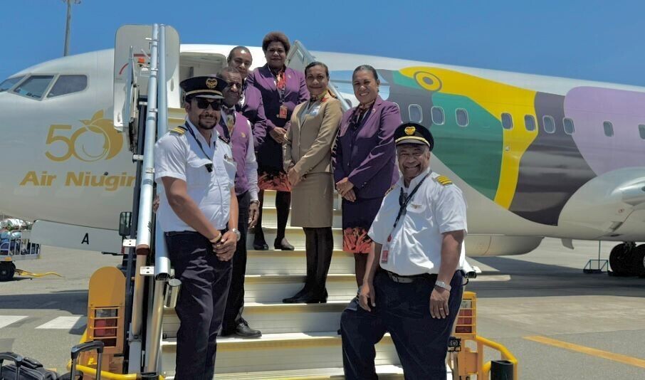 captain-narara-standing-with-the-png-airniugini-captain-and ...